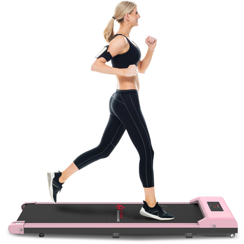 Tapis de Course electrique jusqu'à 10 km/h, vitesse réglable, écran LC ...